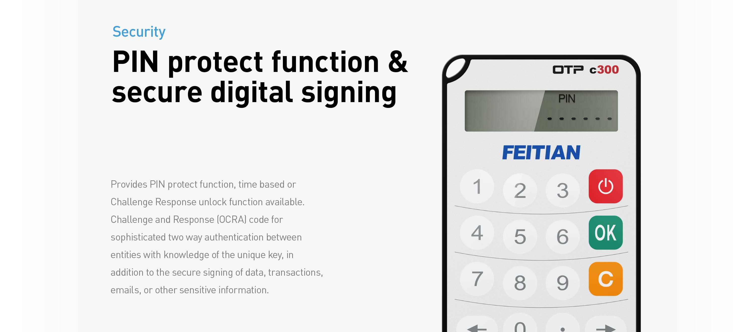 e-Signature OTP | FEITIAN