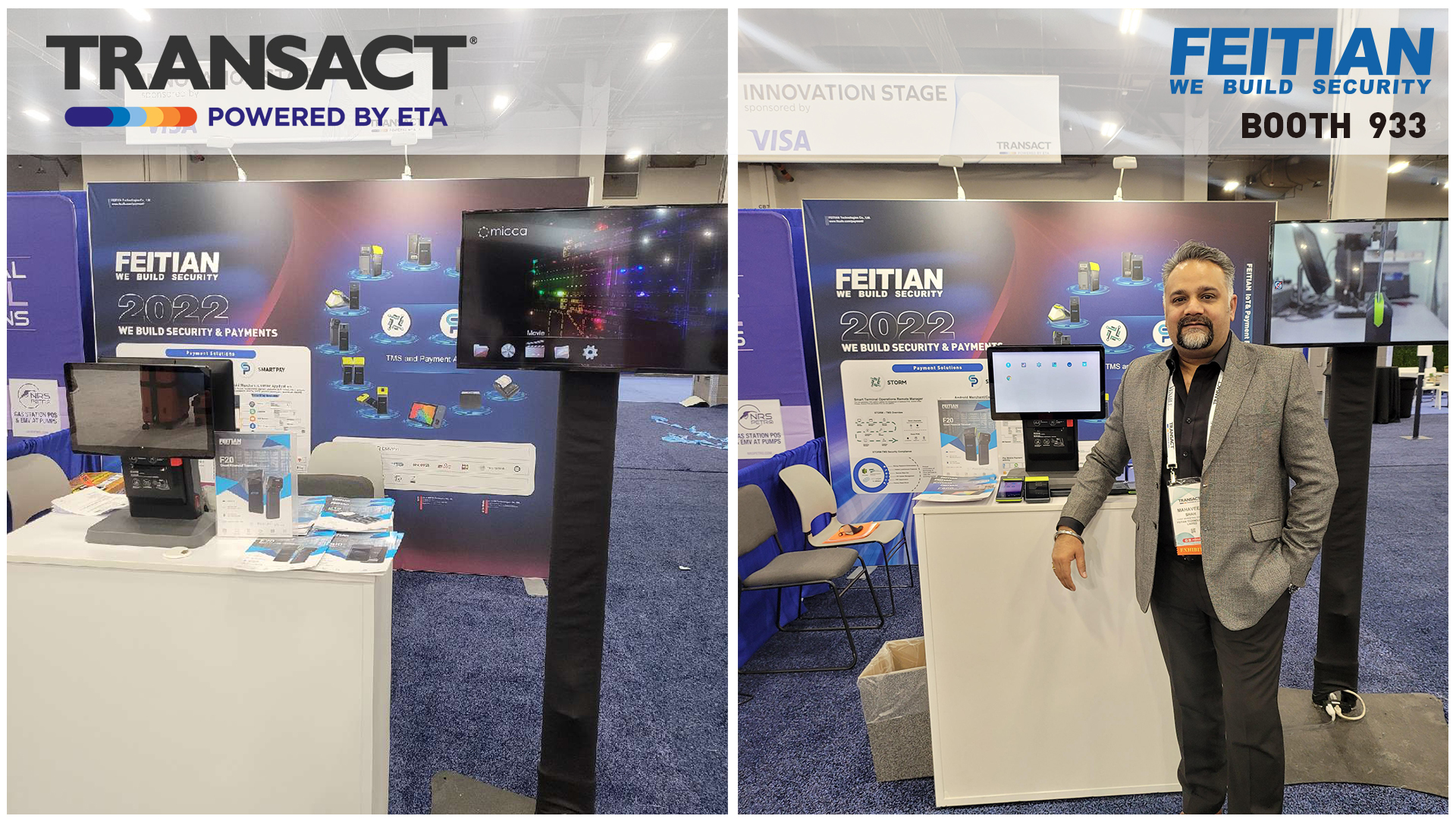 FEITIAN Showcases Smart POS at TRANSACT 2022 - PAYMENT&loT