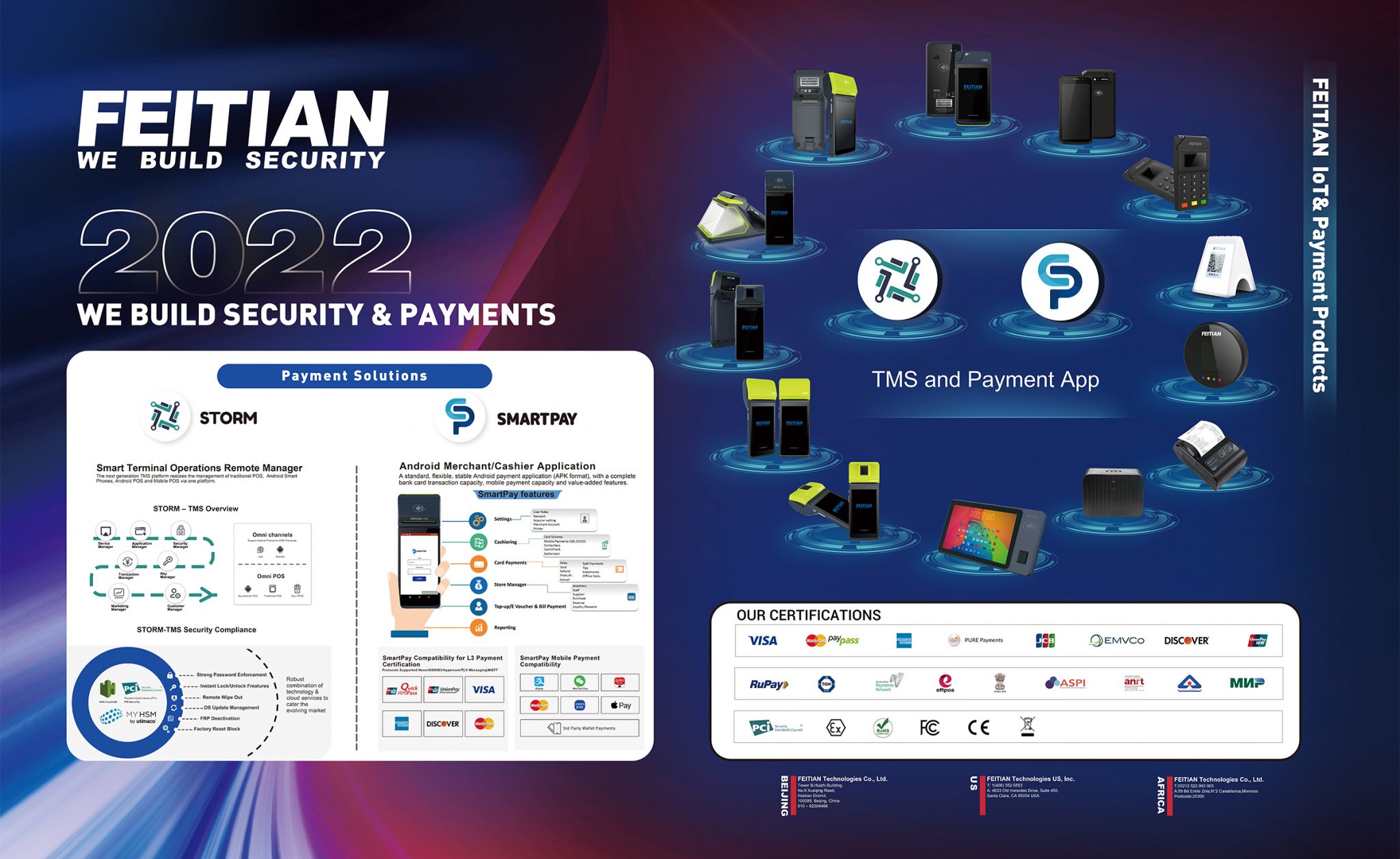 FEITIAN Showcases Smart POS at TRANSACT 2022 - PAYMENT&loT