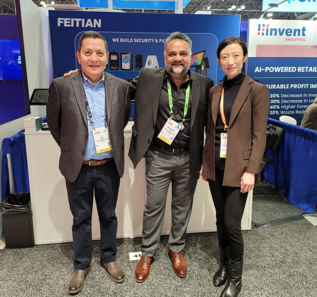 FEITIAN Unveils Next-generation Cashier Register M500 at NRF 2023 ...