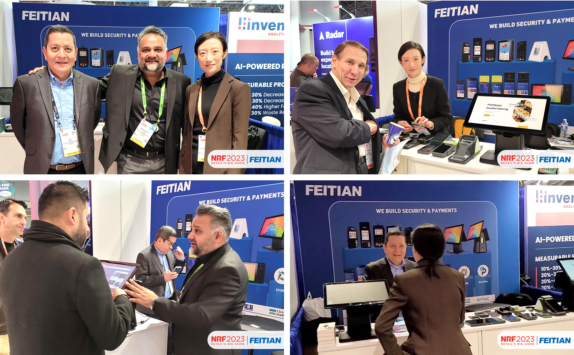 FEITIAN Unveils Next-generation Cashier Register M500 at NRF 2023 ...