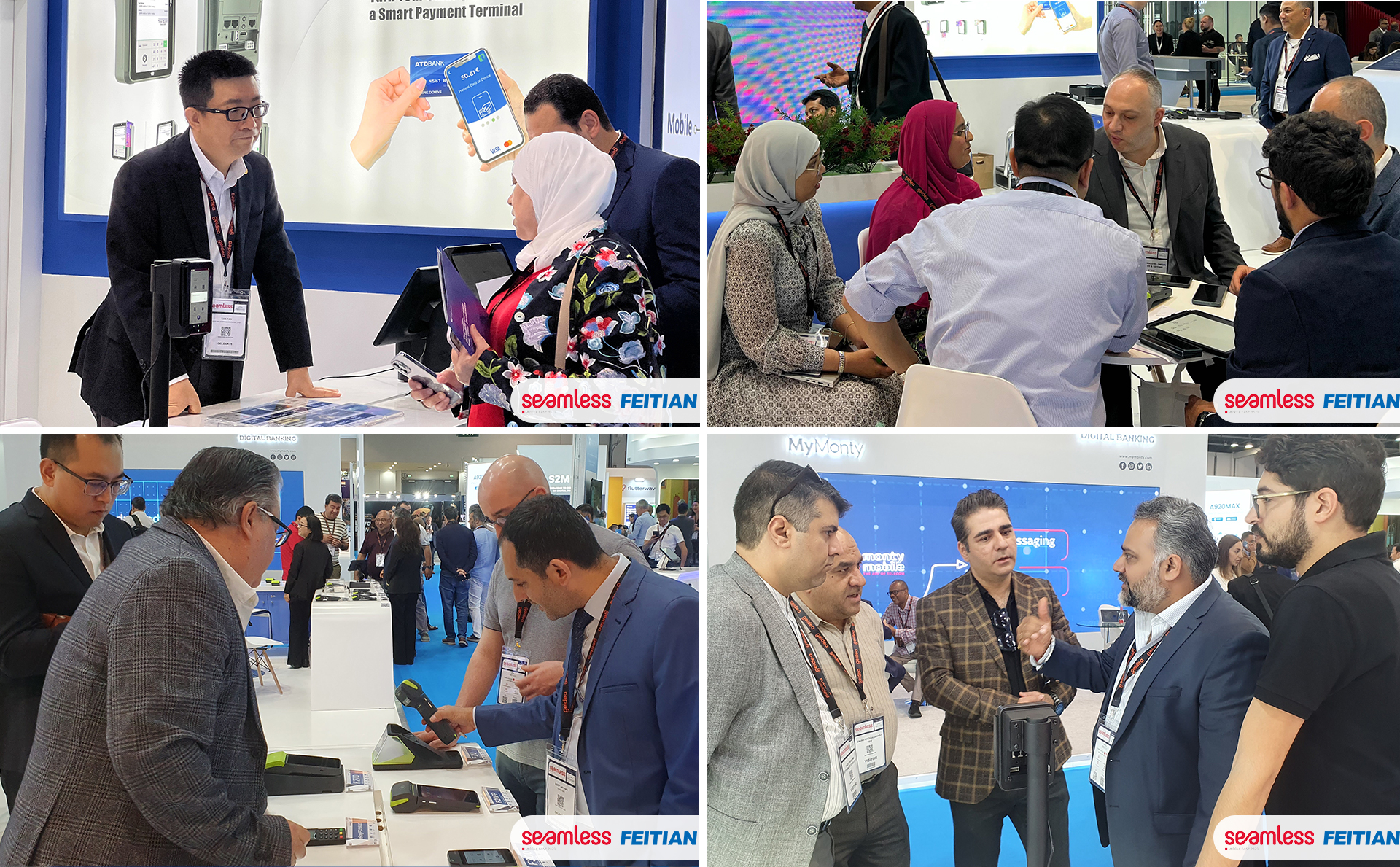 FEITIAN Shines Again at Seamless Middle East 2023 - PAYMENT&loT