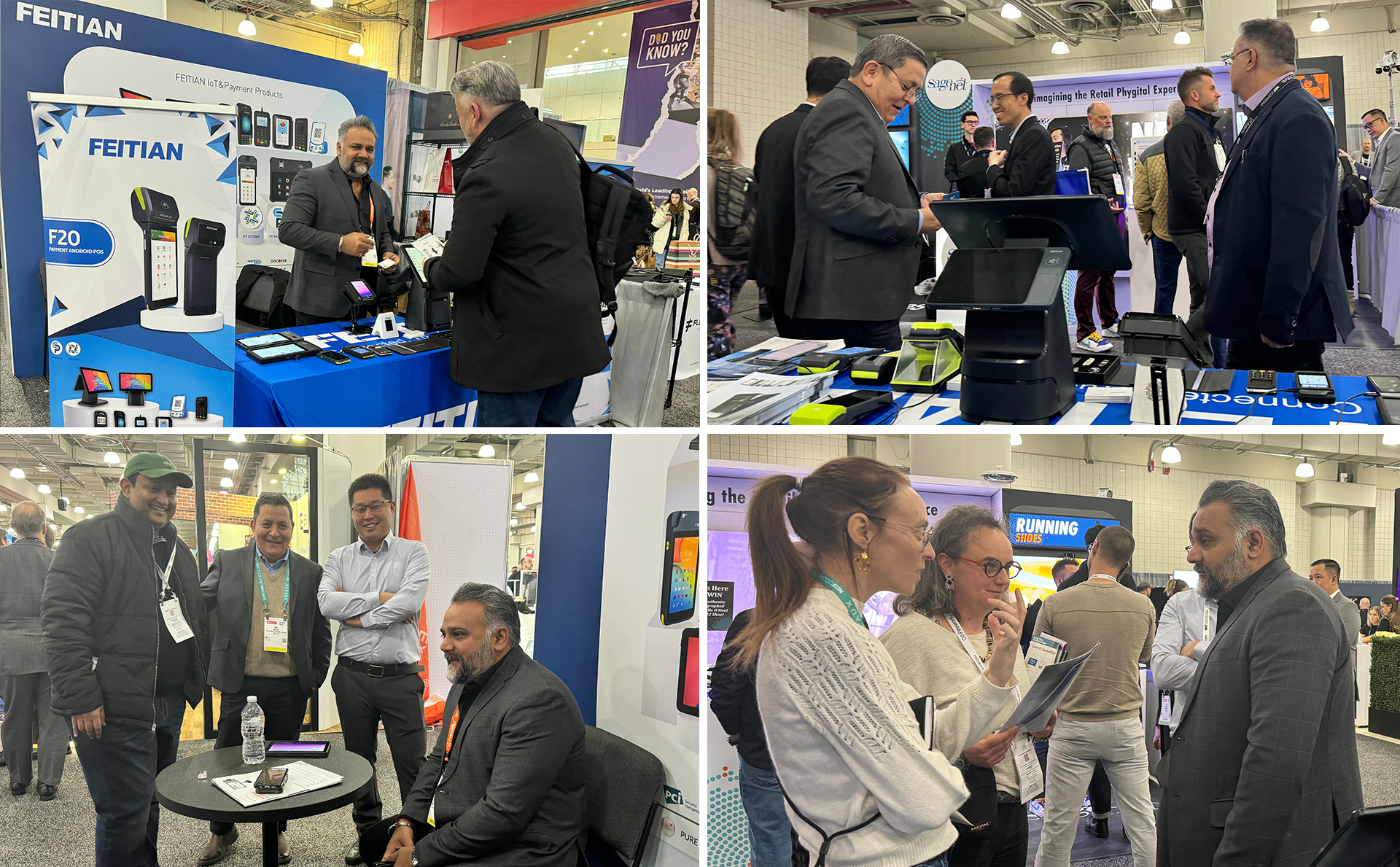 FEITAIN Technologies made a brilliant appearance at the NRF 2024 in New ...