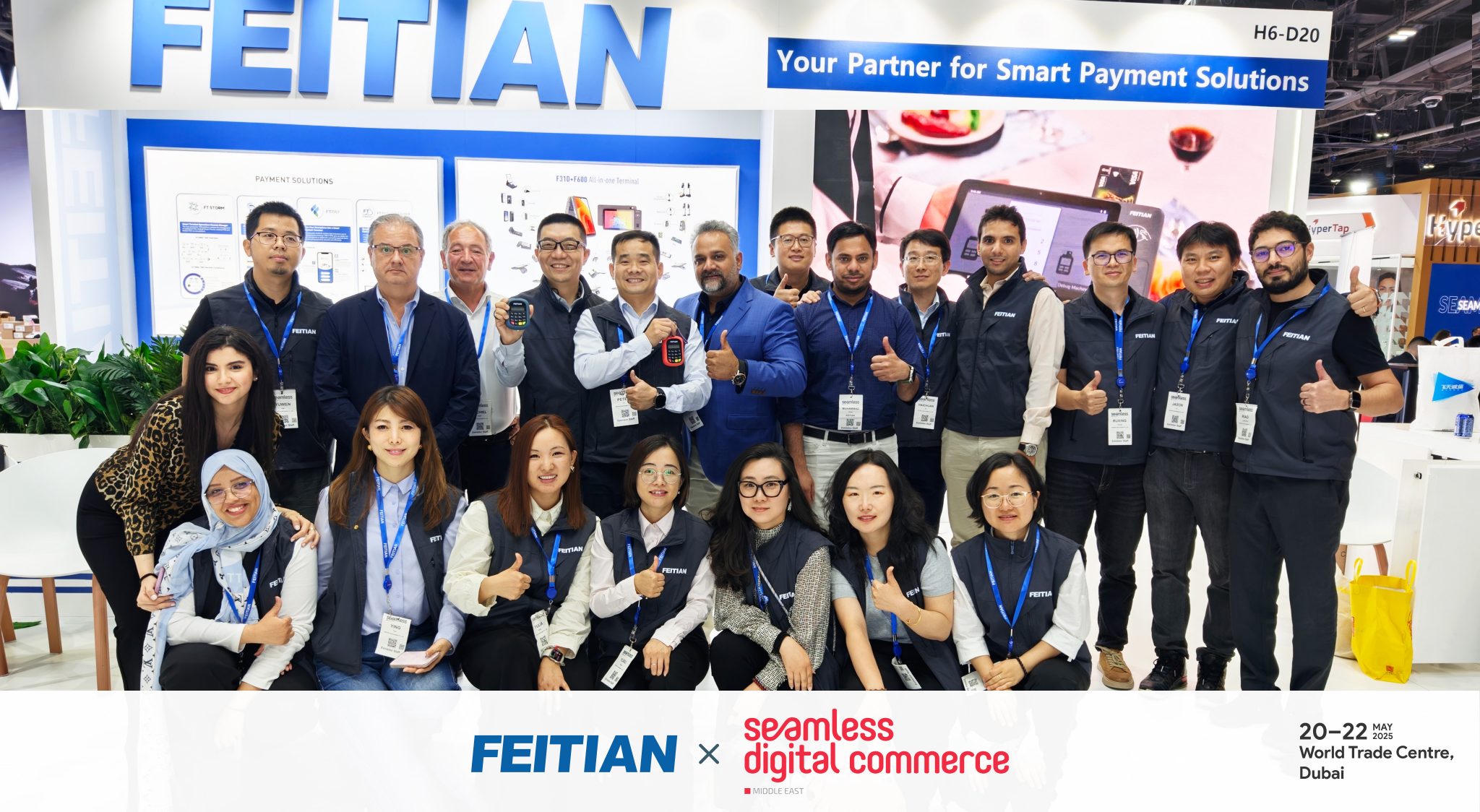 FEITIAN Unveils Next-Generation Payment Solutions at Seamless Dubai 2025, Driving the Future of ...